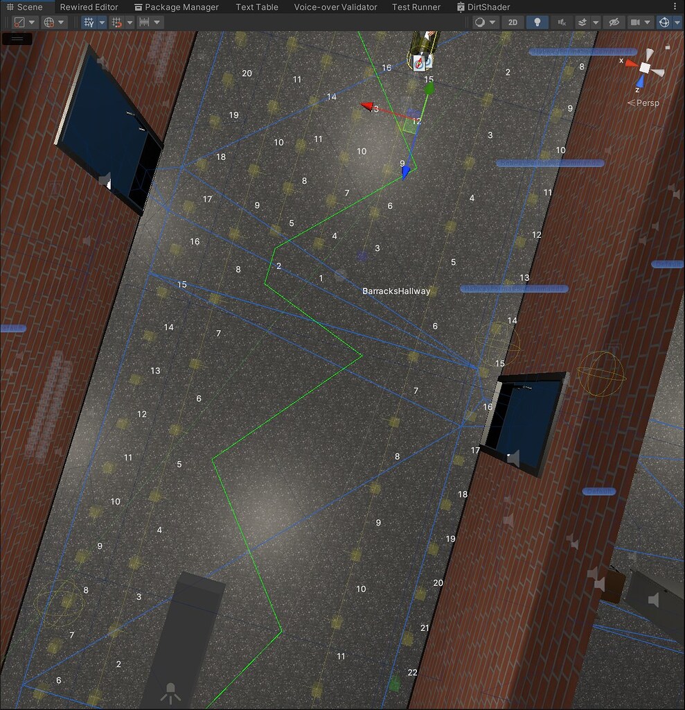 Getting Zigzag Paths On Recastgraph With Seeker Recast Graph Support Forum